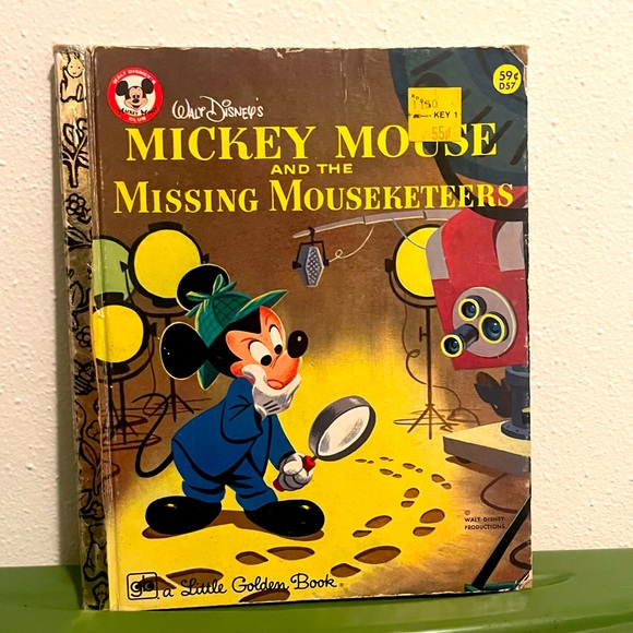 Disney | Other | Mickey Mouse Antique Little Golden Book | Poshmark